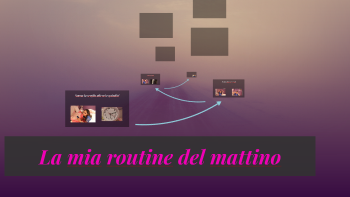 La mia routine del mattino by on Prezi