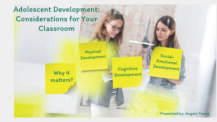 Adolescent Development: Considerations for Your Classroom by Angela ...