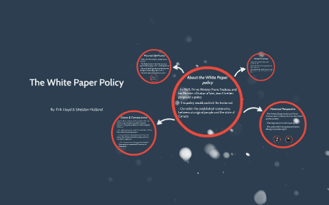 The White Paper Policy Of 1969 by Erik Lloyd on Prezi
