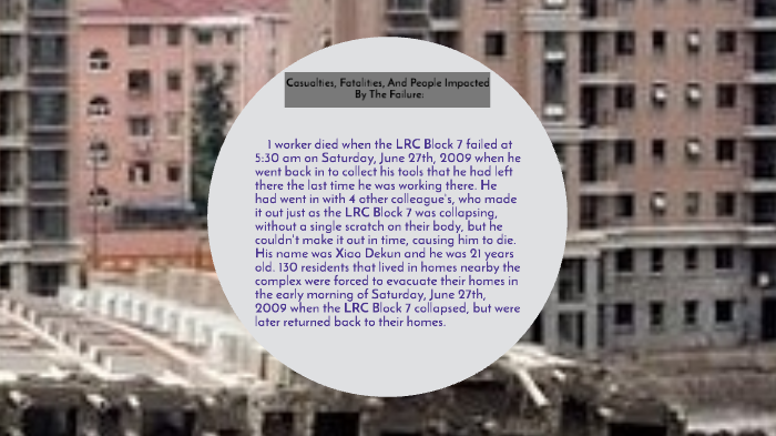 The Structural Failure of The Lotus Riverside Complex Block 7 by Gabe ...