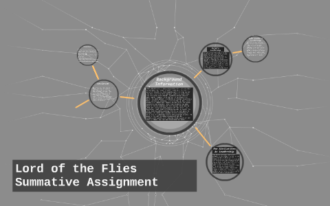 Lord of the Flies Summative Assignment by Kevin Diller on Prezi