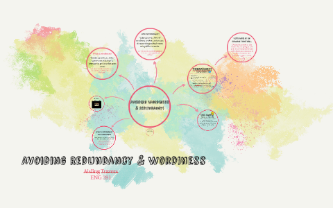 Avoiding Redundancy Wordiness By Aisling Travers On Prezi