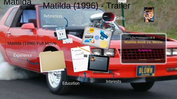 Matilda book vs. Movie by jayden ray on Prezi
