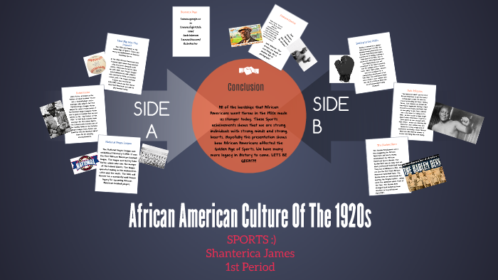 African American Culture Of The 1920s by Shanterica James on Prezi