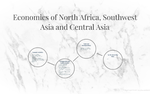 Economics of North Africa, Southwest Asia and Central Asia by Amanda ...