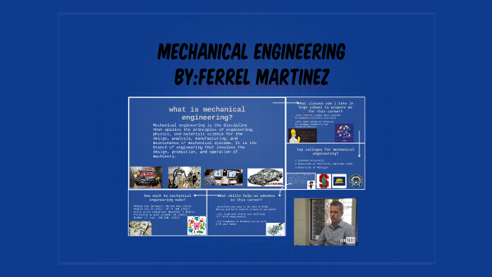 What is mechanical engineering? by Ferrel Martinez on Prezi