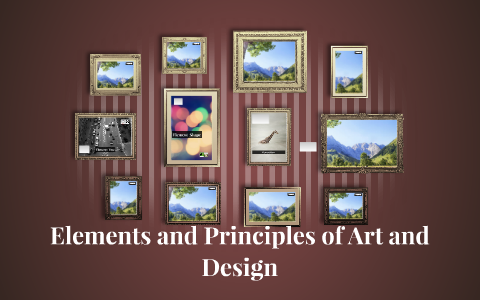 Elements and Principles of Art and Design by Emma Dewar