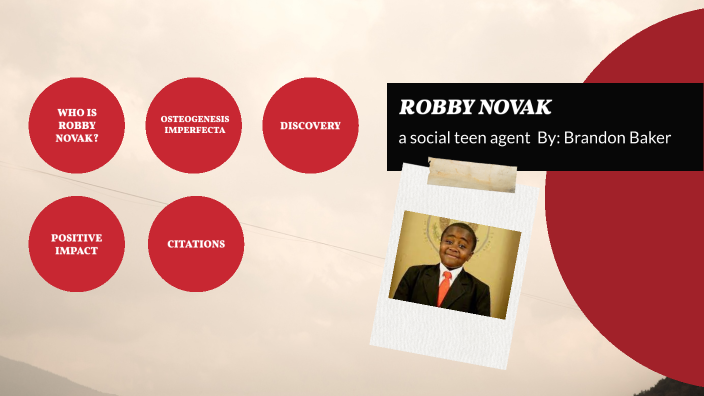 Robby Novak EOM 2021 by Brandon Baker on Prezi