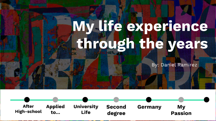 My life experience through the years by Daniel Ramirez R on Prezi