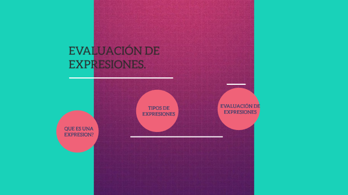 Evaluación de expresiones en programación. by Edith Pineda on Prezi