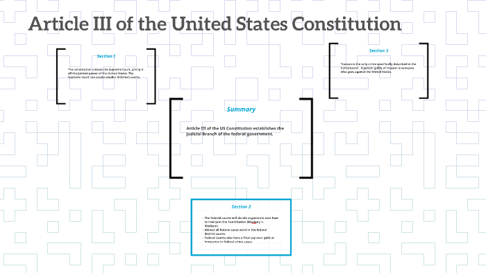 Article III of the United States Constitution by Arleen Chau on Prezi