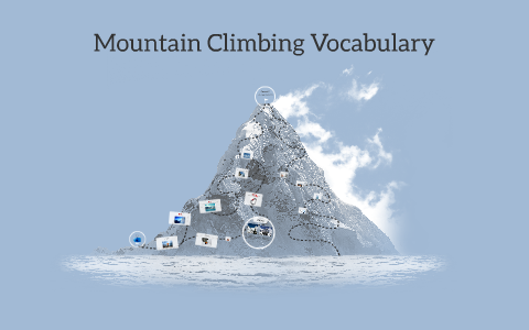 Mountain Climbing Vocabulary by Leah Miller on Prezi