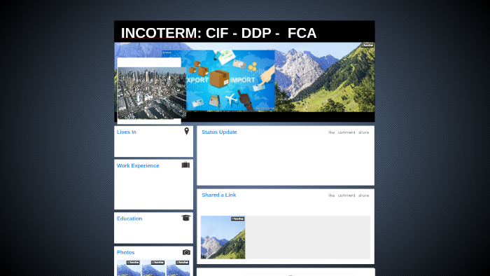 INCOTERM: CIF - DDP - FCA by william castillo on Prezi