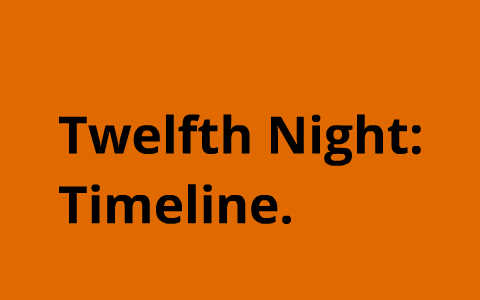 Twelfth Night Dinner Menu Timeline by Inmo Sung on Prezi