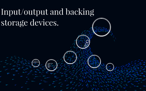 Input/output and backing storage devices. by Aimée Sullivan on Prezi