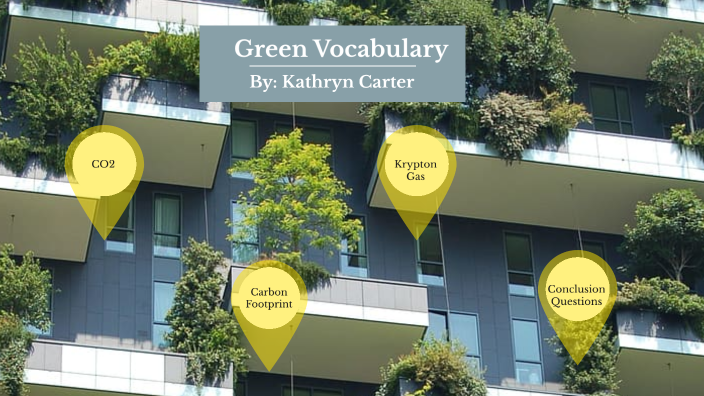 Green Vocabulary by Margaret Carter on Prezi