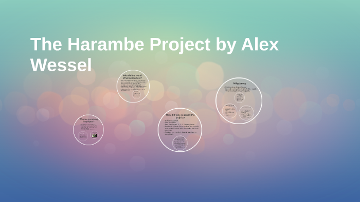 The Harambe Project by Alex Wessel by Alex Wessel on Prezi
