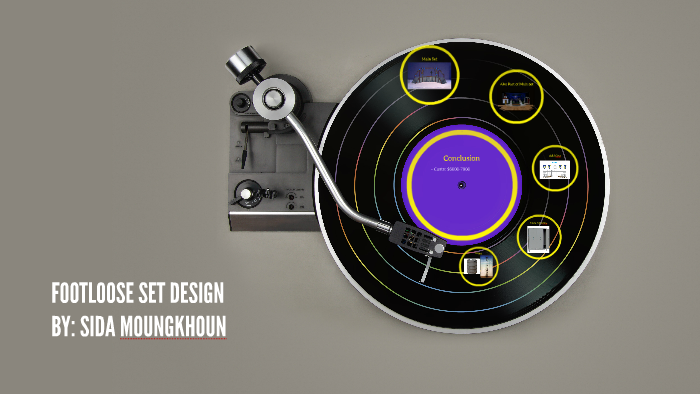 FOOTLOOSE SET DESIGN by Sida Annie