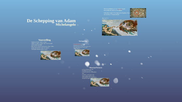 De schepping van Adam by Alixander Boot on Prezi