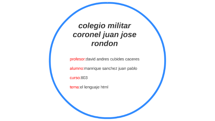 colegio militar coronel juan jose rondon by sandra sanchez on Prezi