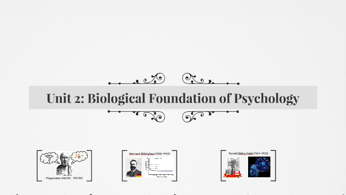 Unit 2: Biological Foundation of Psychology by Sean Kristoffer Lopez on ...