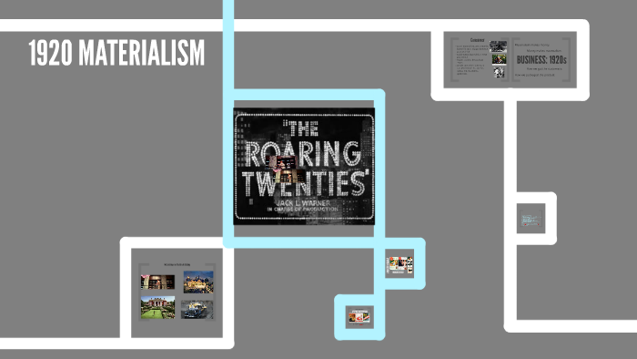 1920s Materialism by Erika Hathaway on Prezi