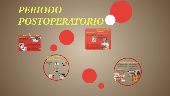 •PERIODO POSTOPERATORIO by Andres Sanchez on Prezi