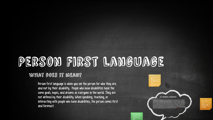 First Person Language by Jennifer Davis on Prezi