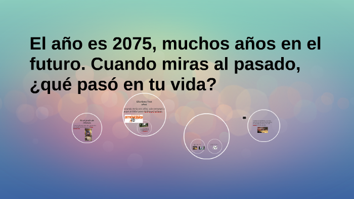 El año es 2075, muchos años en el futuro. Cuando miras al pa by Jackie ...