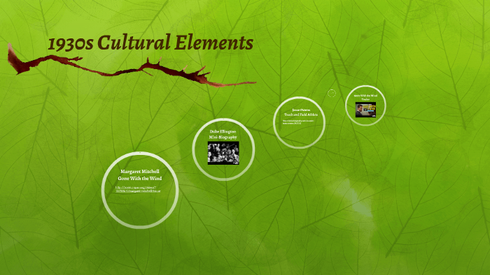 1930s Cultural Elements by Michele Allen on Prezi