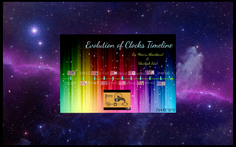 Evolution of Clocks Timeline by Monica Abouelsaad on Prezi