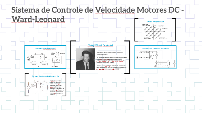 Sistema de Controle de Velocidade Motores DC - Ward-Leonard by Stephano ...