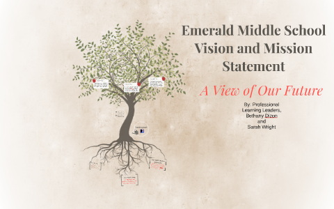 Emerald Middle School Vision and Mission Statement by Bethany Dizon on ...