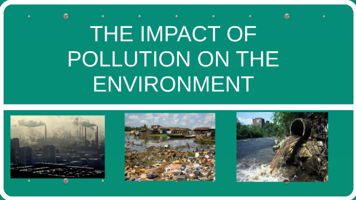 The impact of pollution on the environment by David Borunda on Prezi