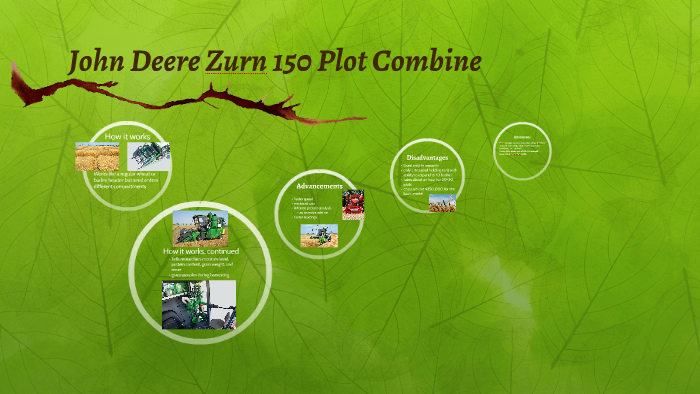 John Deere Zurn 150 Plot Combine by Kyler Jacobs on Prezi