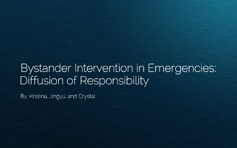 Diffusion Of Responsibility