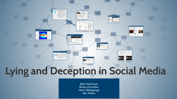Lying and Deception in Social Media by Brittany Semenov on Prezi