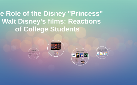 The Role of the Disney "Princess" in Walt Disney's films: Re by ...