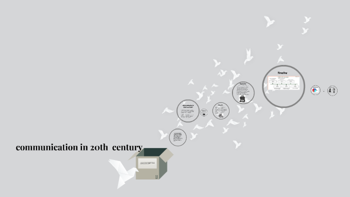 communication in 20th century by arman hossain on Prezi