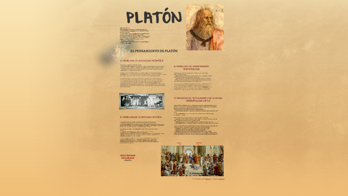 El pensamiento de Platón by Andrea Martinez on Prezi