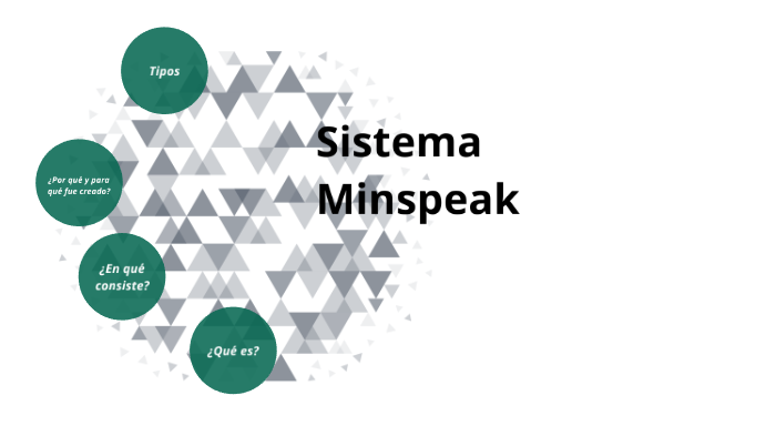Sistema MInspeak by Álvaro Román López on Prezi