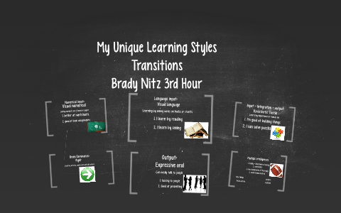 My learning styles by Brady Nitz on Prezi