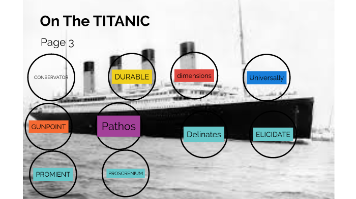 On The TITANIC Collage 3 by MIGEL RIVERA on Prezi