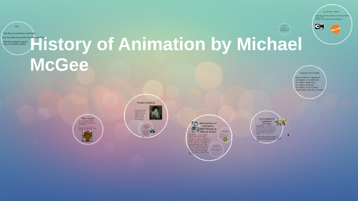 History of Animation by Michael McGee by Michael McGee on Prezi