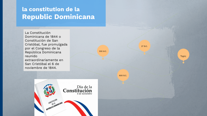 la constitución de la república dominicana by Clarissa on Prezi