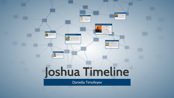 Joshua Timeline by Daniella Timofeyev on Prezi