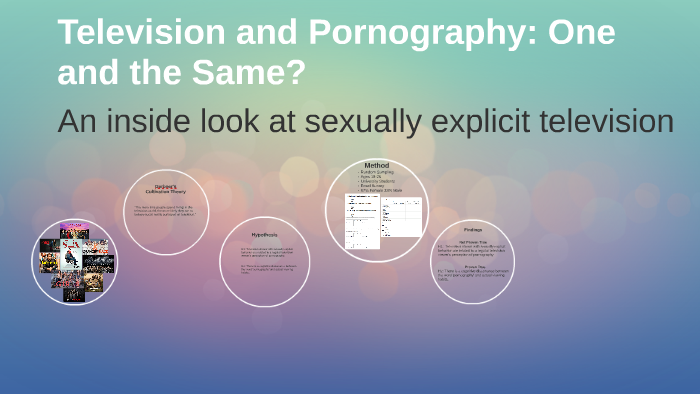 Television and Pornography: One and the Same? by Janice Cosme on Prezi