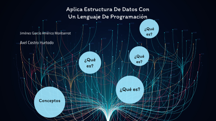 Aplica Estructuras De Datos Con Un Lenguaje De Programación. by América ...