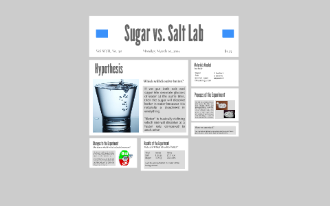 Sugar vs. Salt Lab by Brittany M on Prezi