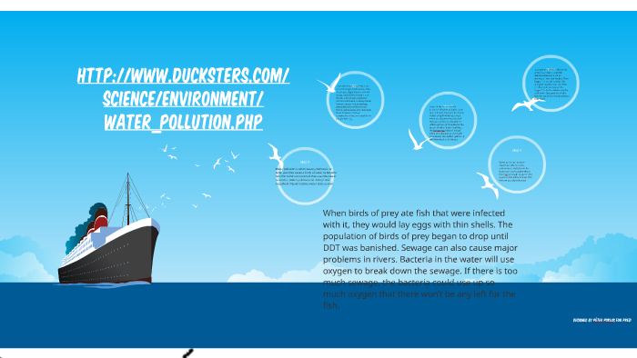 http://www.ducksters.com/science/environment/water_pollution by K Kori ...